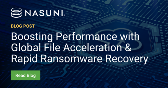 Boosting Enterprise Performance with Global File Acceleration & Rapid ...