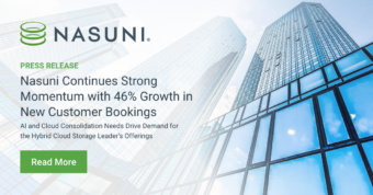 Nasuni File Data Platform Reports Record Results | Nasuni News