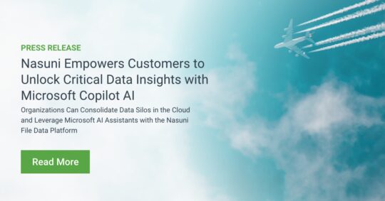Nasuni Releases Copilot Guidance to help with AI | Nasuni News