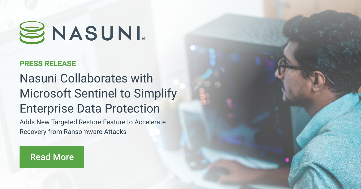 Nasuni Collaborates with Microsoft Sentinel for Data Security
